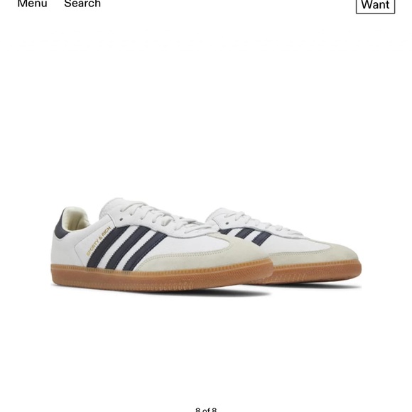 adidas | Shoes | Samba Og Sporty Rich White Legend Ink | Poshmark